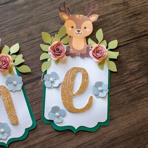 Woodland Banner, Fox Birthday Party Decorations, Camp Woodland Birthday ...