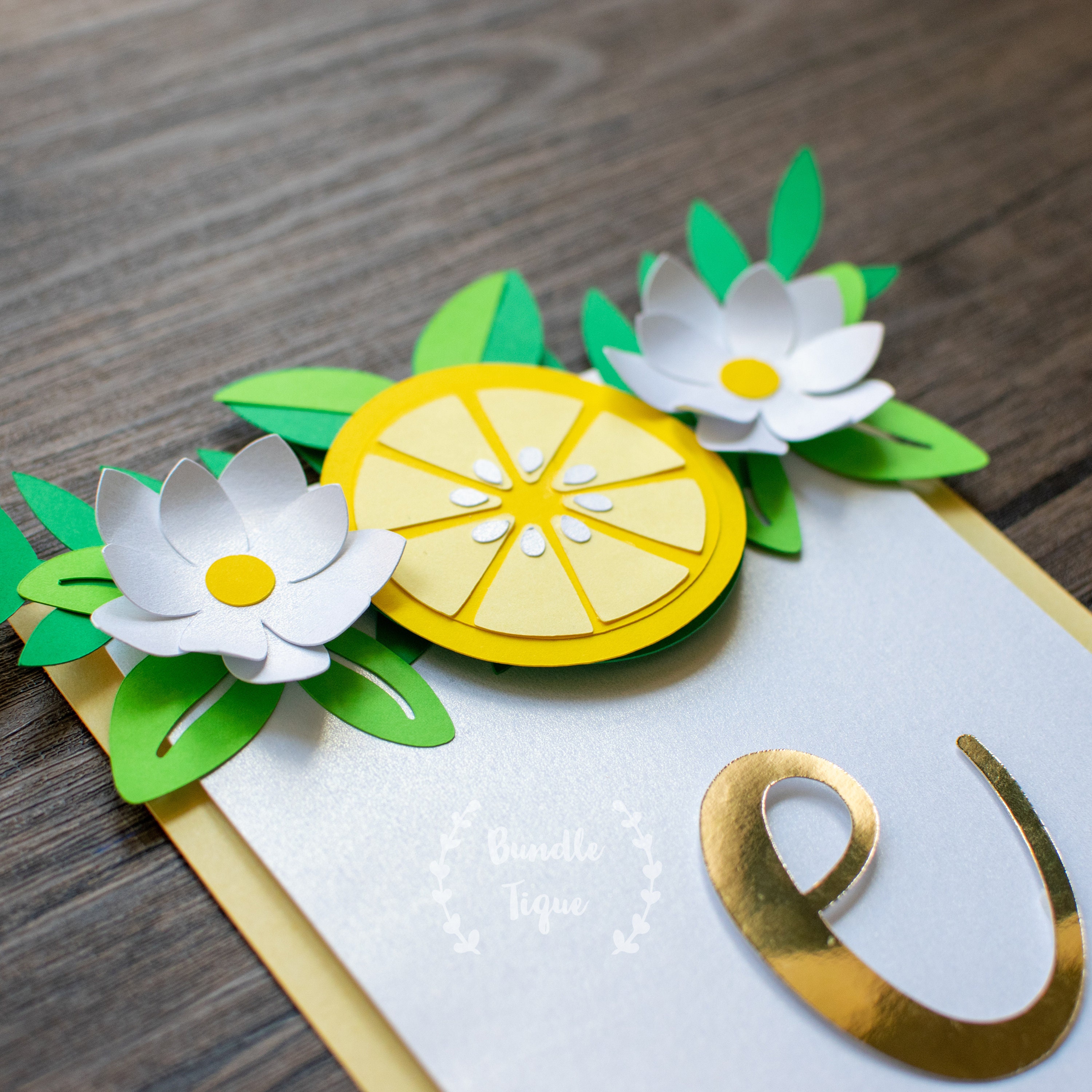 Lemonade Banner Lemon Cake Topper Lemon Decoration Bundle | Etsy