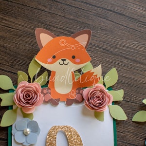 Woodland Banner, Fox Birthday Party Decorations, Camp Woodland Birthday ...