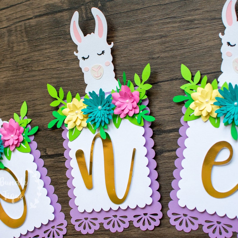 Llama Banner - Etsy