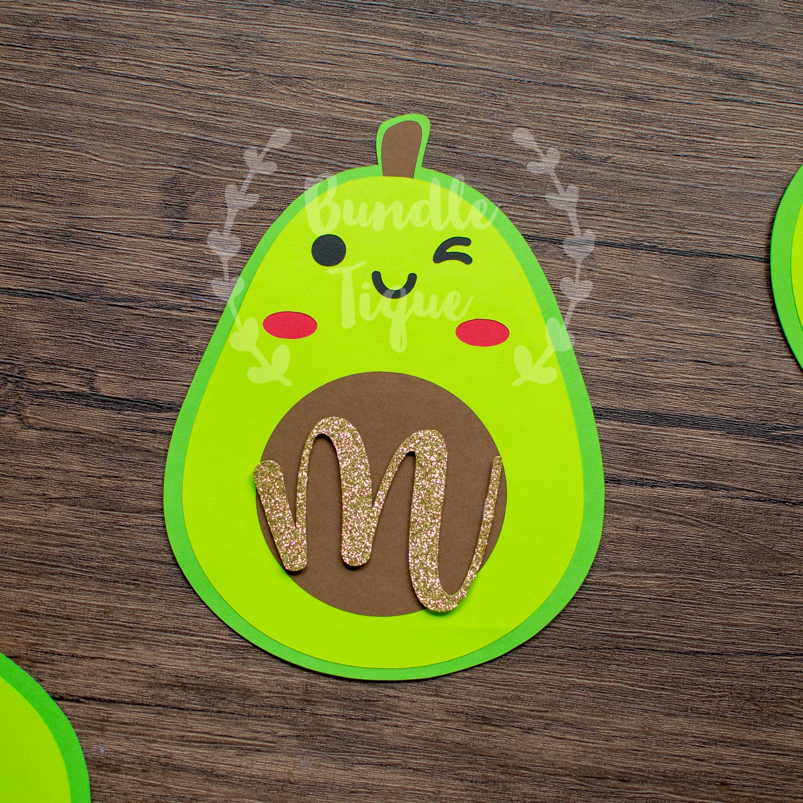 Avocado Birthday Party Bundle Custom Avocado Banner - Etsy