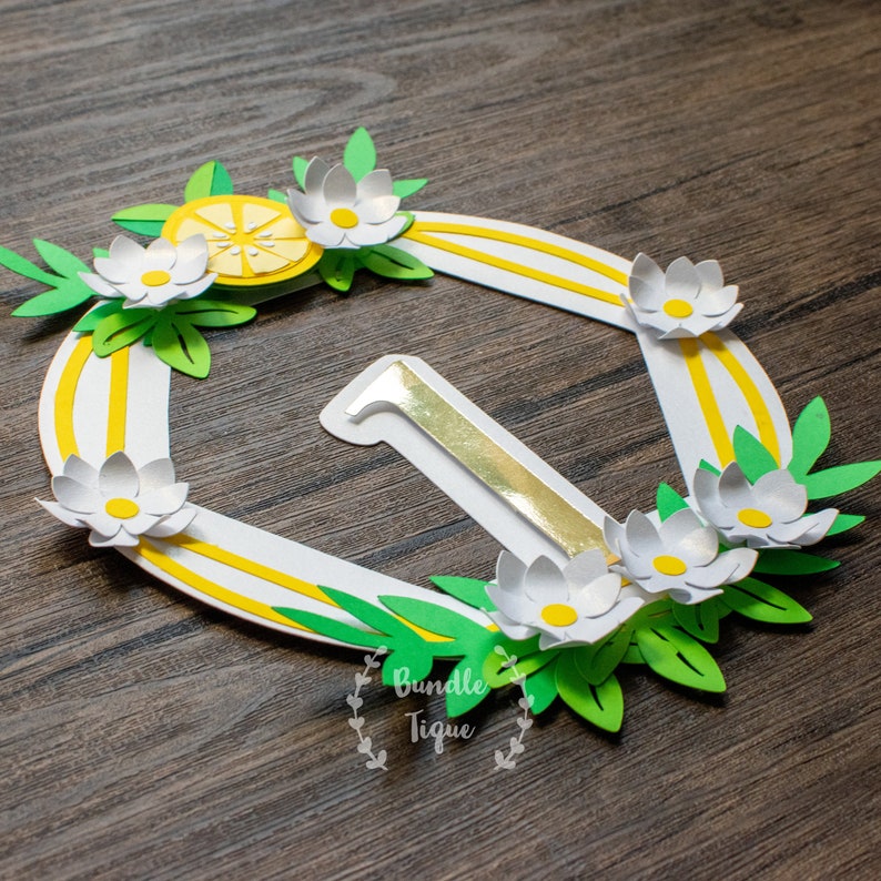Lemonade Banner Lemon Cake Topper Lemon Decoration Bundle - Etsy