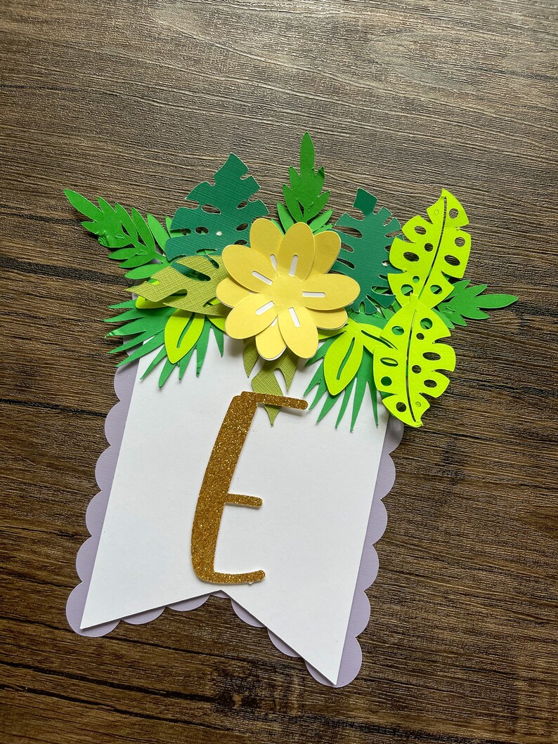 Luau Banner Hawaiian Party Aloha Theme High Chair Banner - Etsy