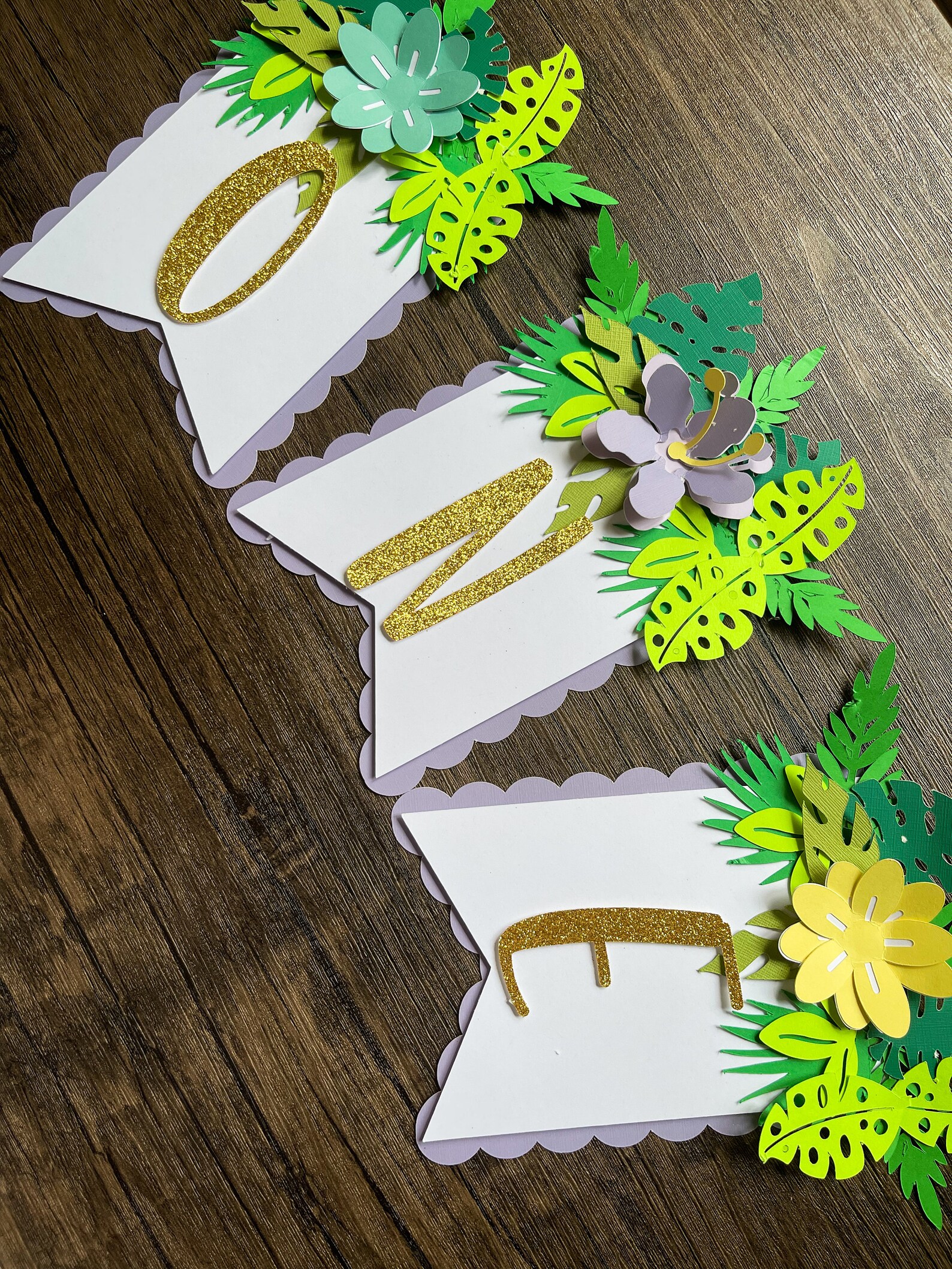 Luau Banner Hawaiian Party Aloha Theme High Chair Banner - Etsy
