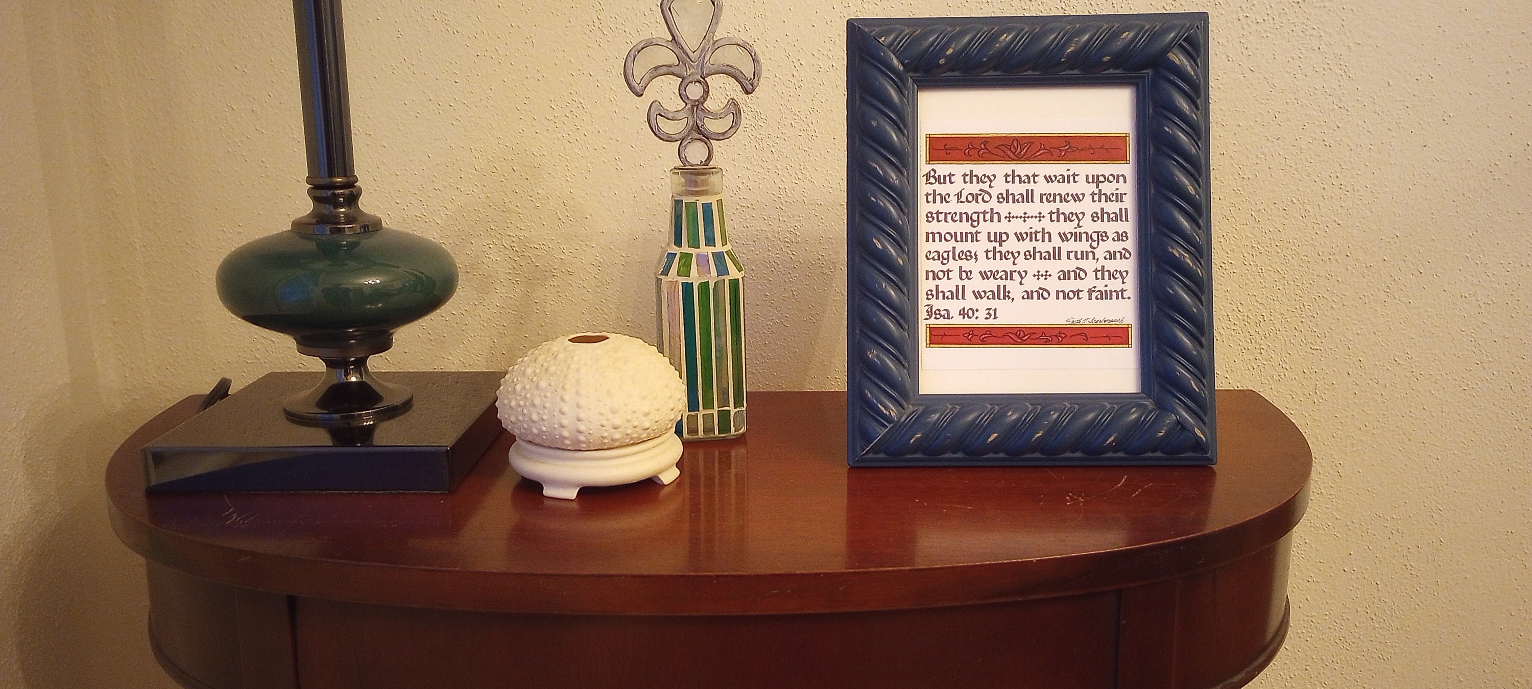 But They That Wait Upon the Lord Calligraphy of Isaiah 40:31 - Etsy