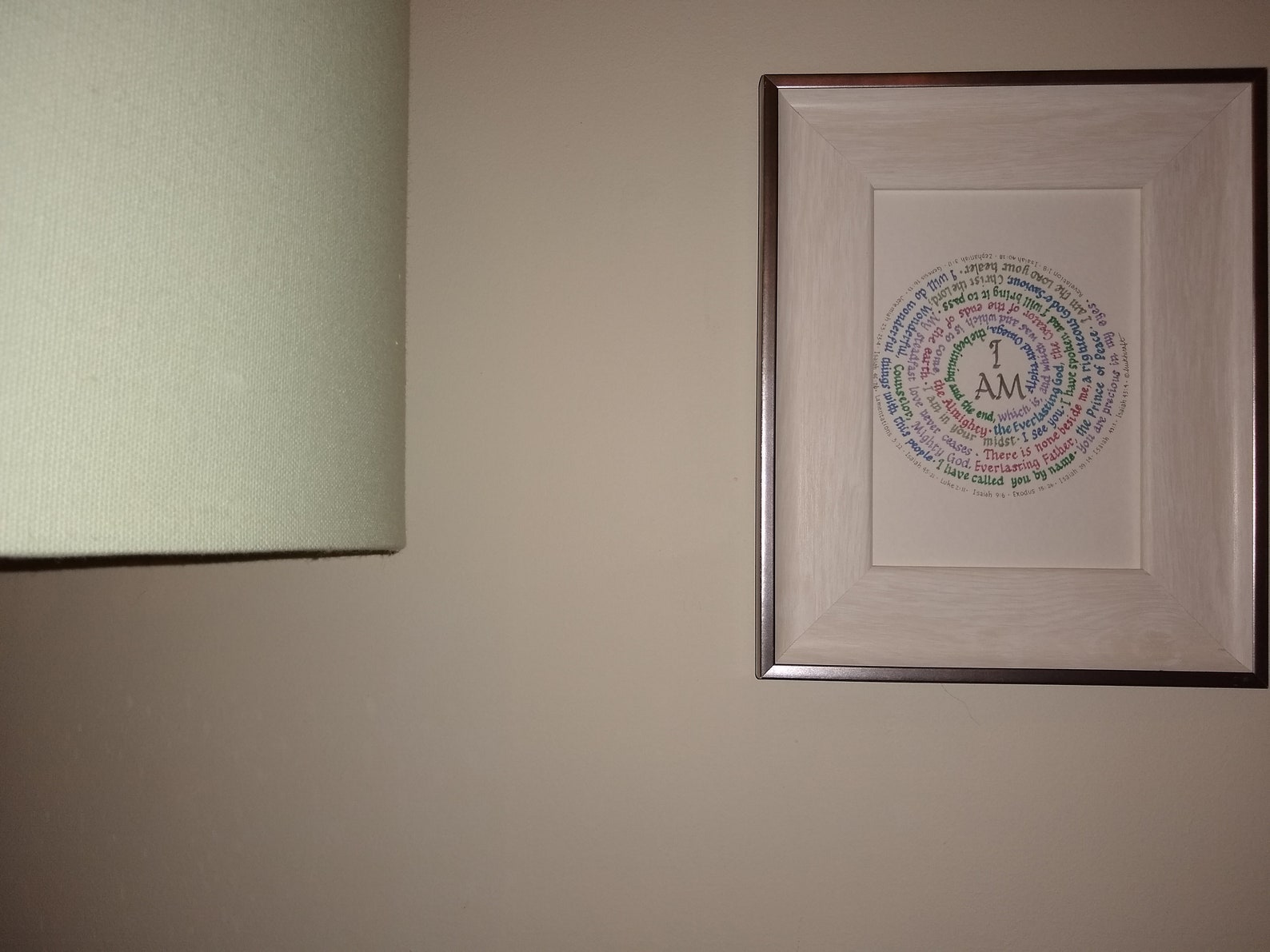 I Am Alpha and Omega is Calligraphy of Portions of 13 Bible Verses - Etsy