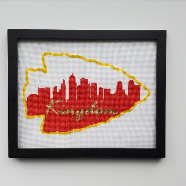 Kansas City Chiefs Cross Stitch Patterns - Etsy