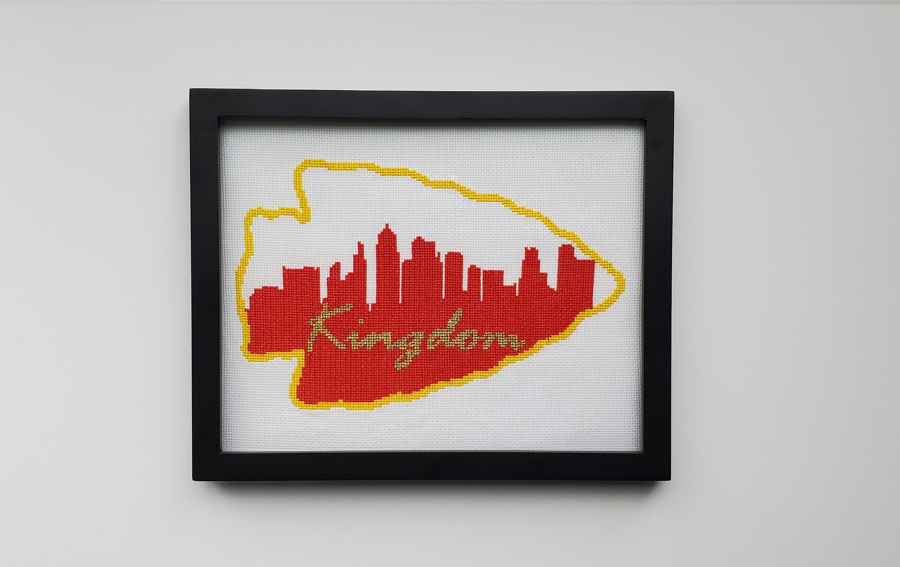 Kansas City Skyline - Chiefs Kingdom Cross Stitch Pattern - Etsy