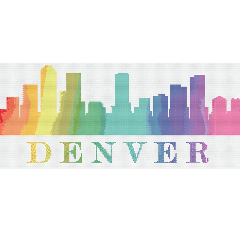 Denver Cross Stitch - Etsy