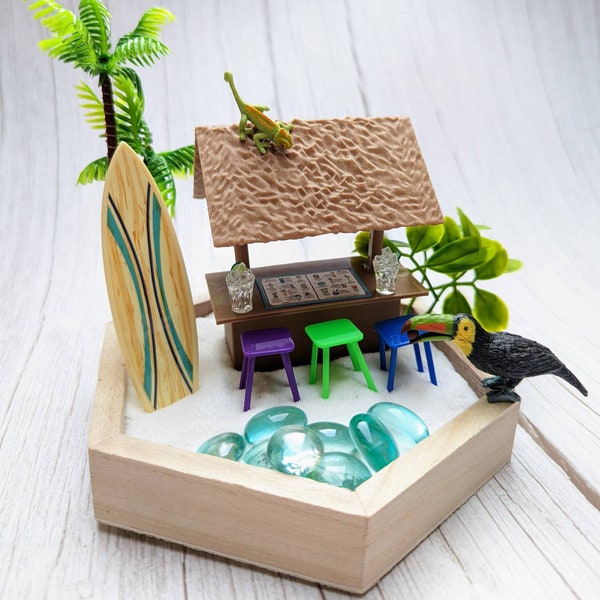 Miniature Tiki Bar - Etsy
