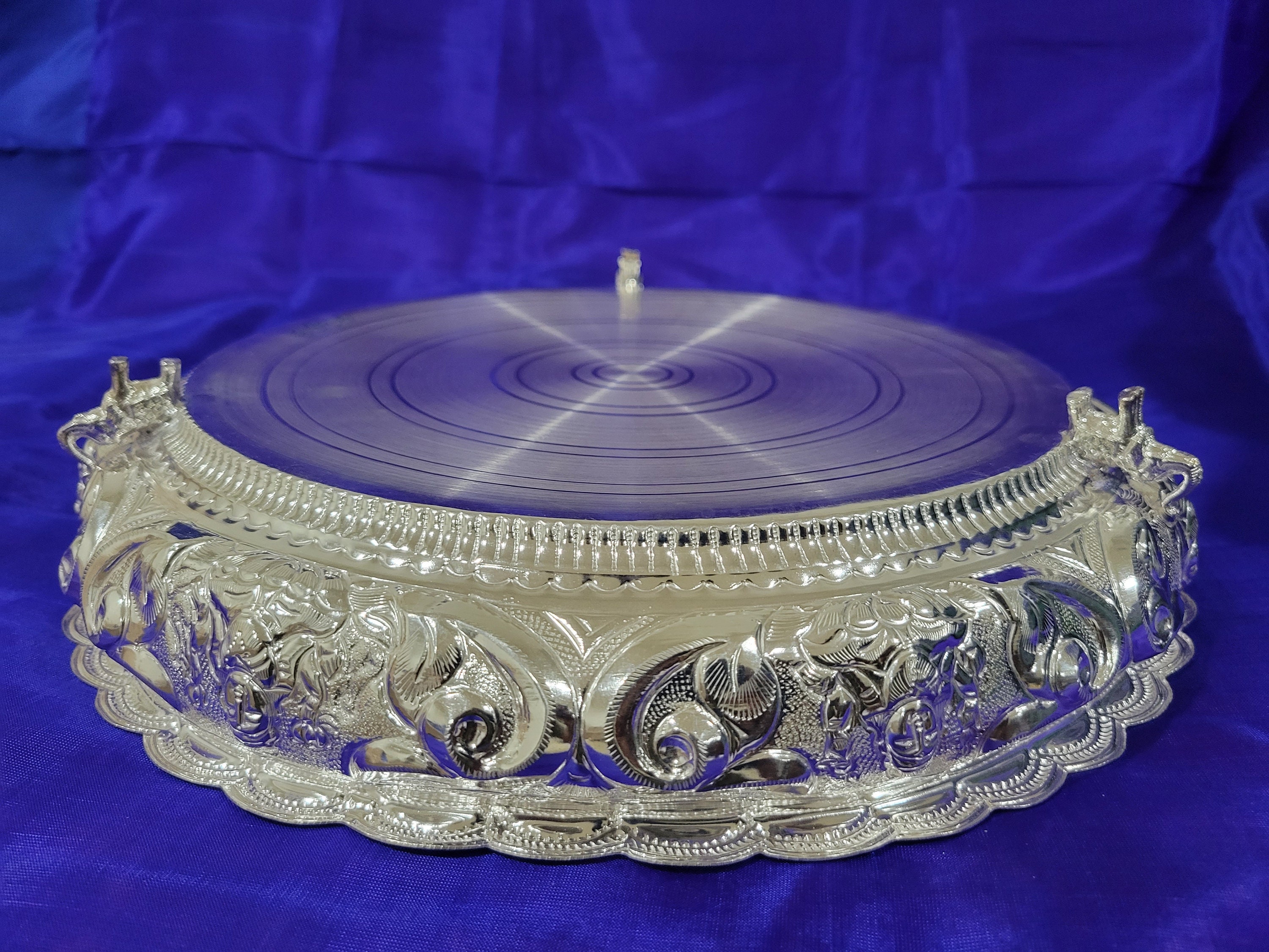 Ashta Lakshmi Pure Silver Urli - Etsy