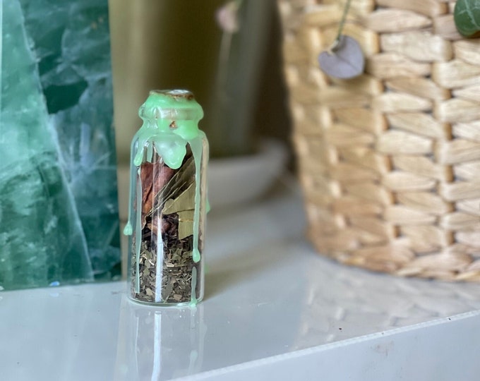 Luck Drawing Spell Jar Kit Lucky Spell Kit Good Luck Spell - Etsy