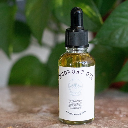 Mugwort Oil Clairvoyance Third Eye Divination | Etsy