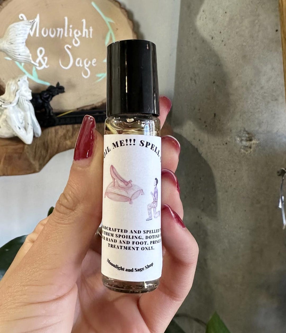 Spoil Me!!! Roller Ball Ritual Spell Oil (spoiling Doting on You Hand ...