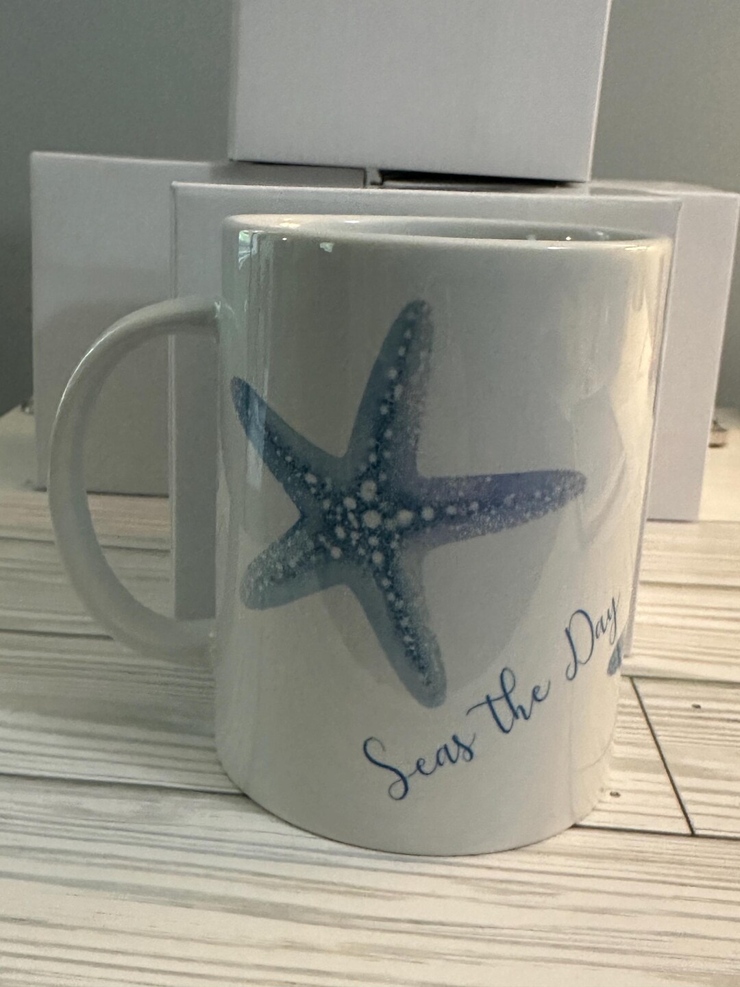 Inspirational Starfish Mug - Etsy