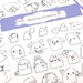 Ghosty Sticker Sheet - Etsy