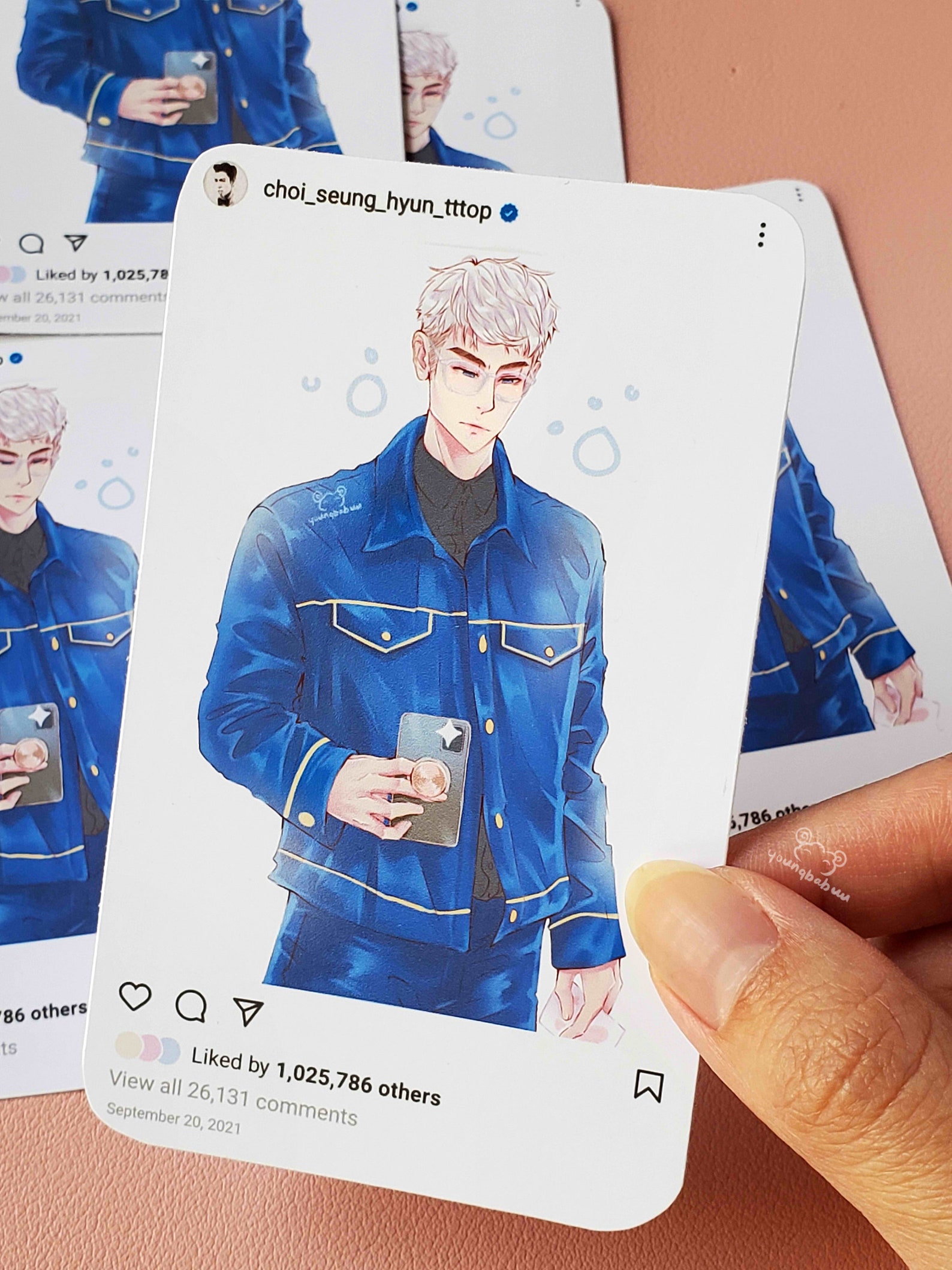 TOP IG Post - Die Cut Sticker - Etsy