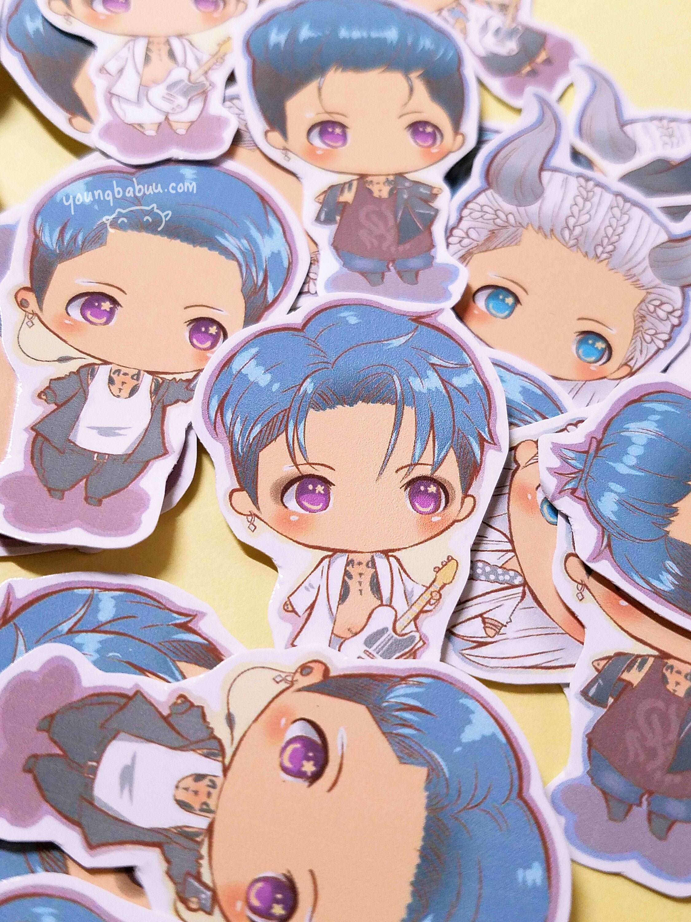 Miyavi Minis Sticker Set series 1 | Etsy