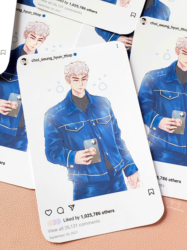 TOP IG Post - Die Cut Sticker - Etsy
