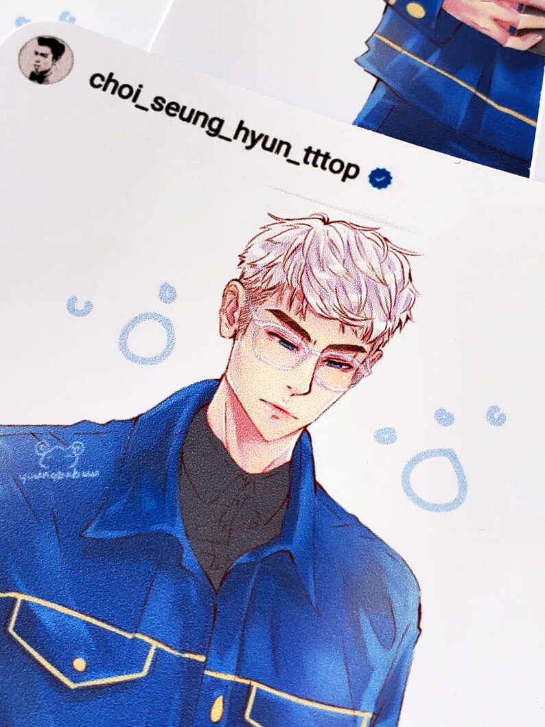 TOP IG Post - Die Cut Sticker - Etsy