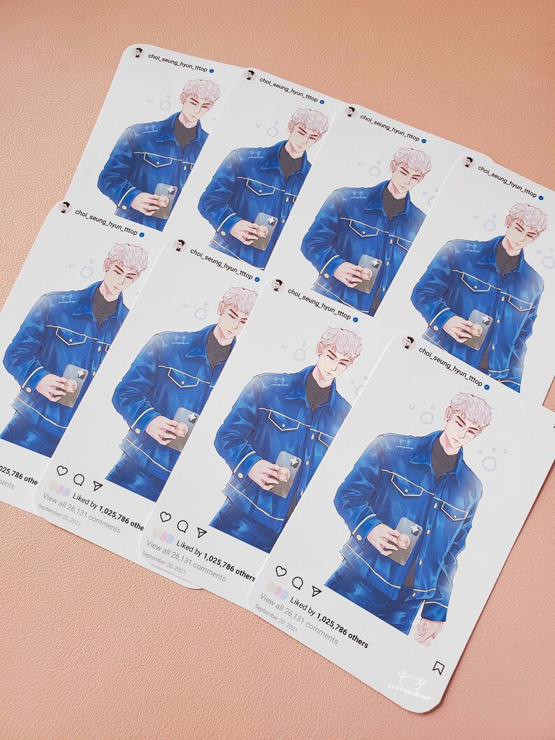 TOP IG Post - Die Cut Sticker - Etsy