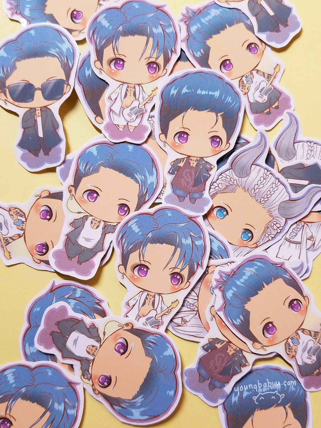 Miyavi Minis Sticker Set (series 1) - Etsy