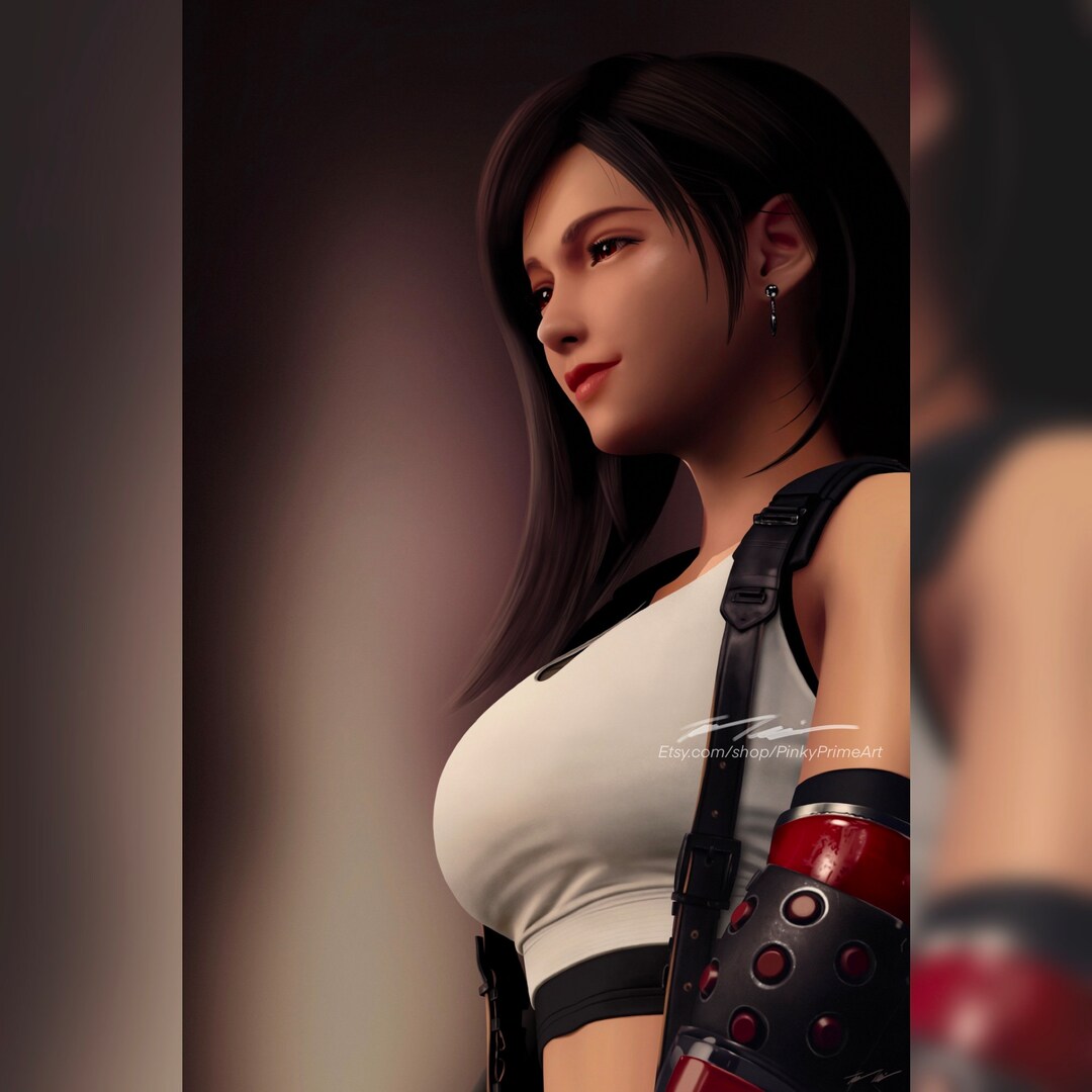 Final Fantasy 7 Tifa Lockhart Giclee Print - Etsy