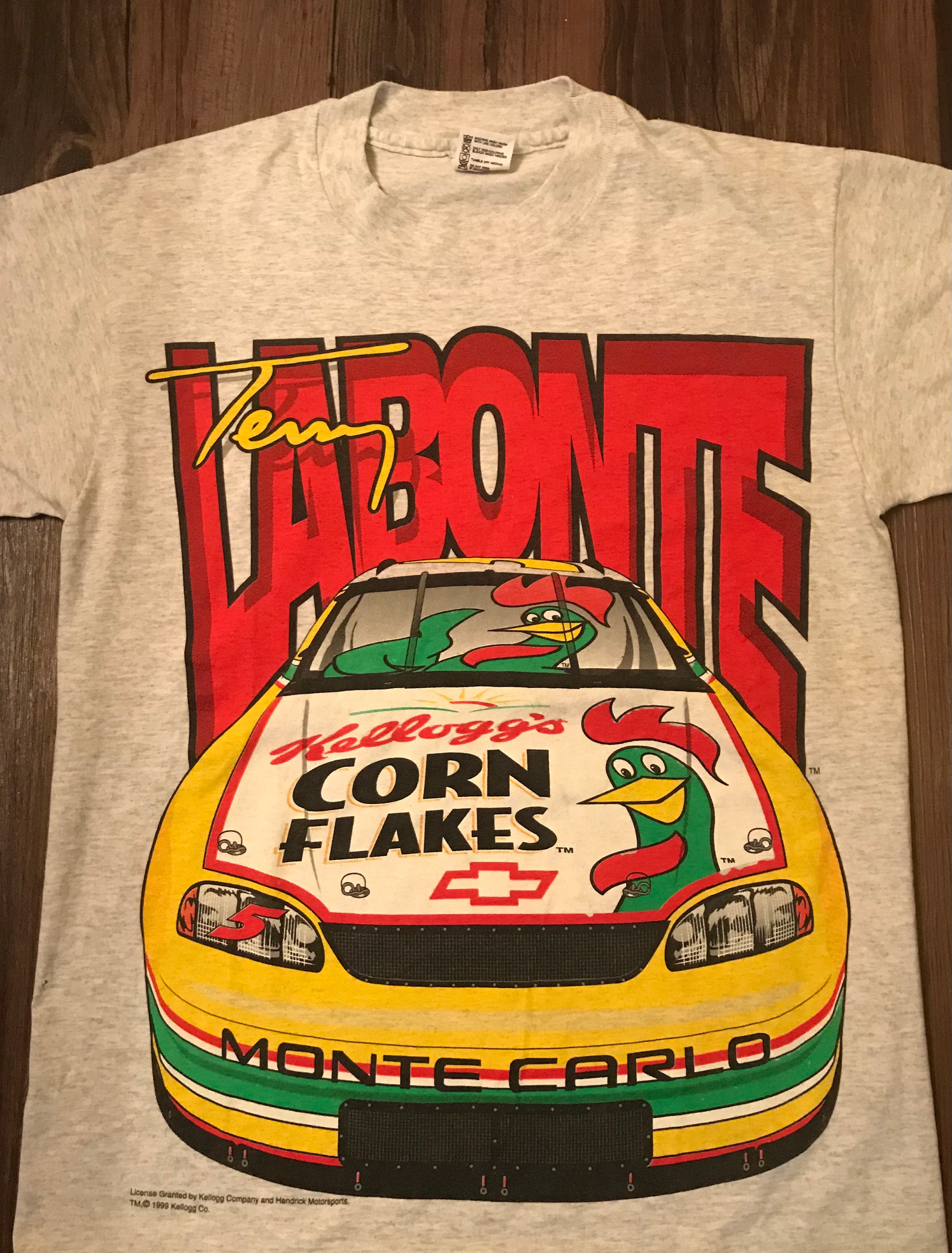 Vintage Nascar Racing T-shirt Terry Labonte Size M - Etsy