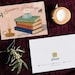 Bookish Christmas Card, Holiday Seasons Readings, Classic Christmas ...