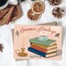 Bookish Christmas Card, Holiday Seasons Readings, Classic Christmas ...