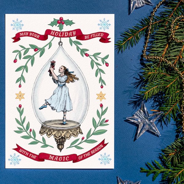 Nutcracker Card - Etsy