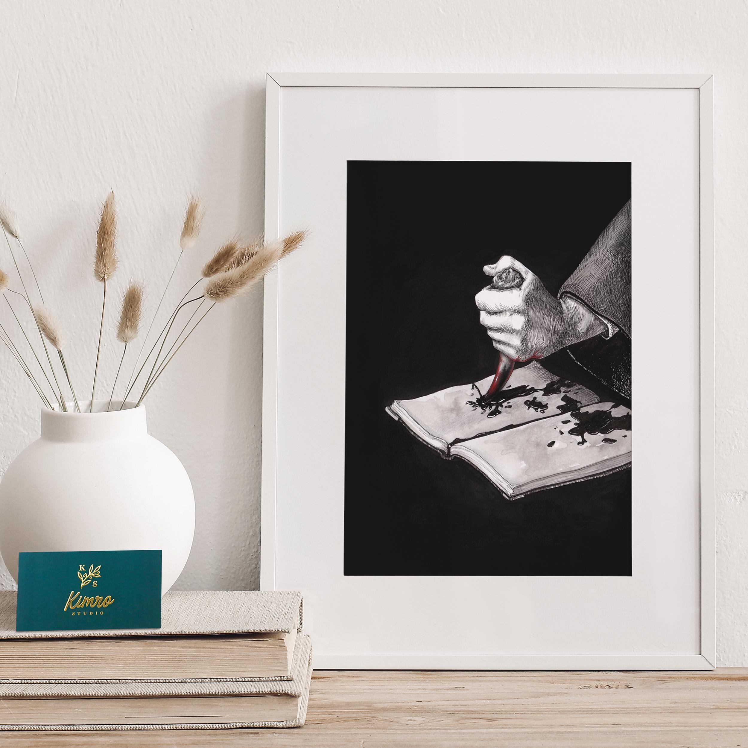 Horcrux Tom Riddle’s Diary, Dark Academia Wall Art, Magical Witchy ...
