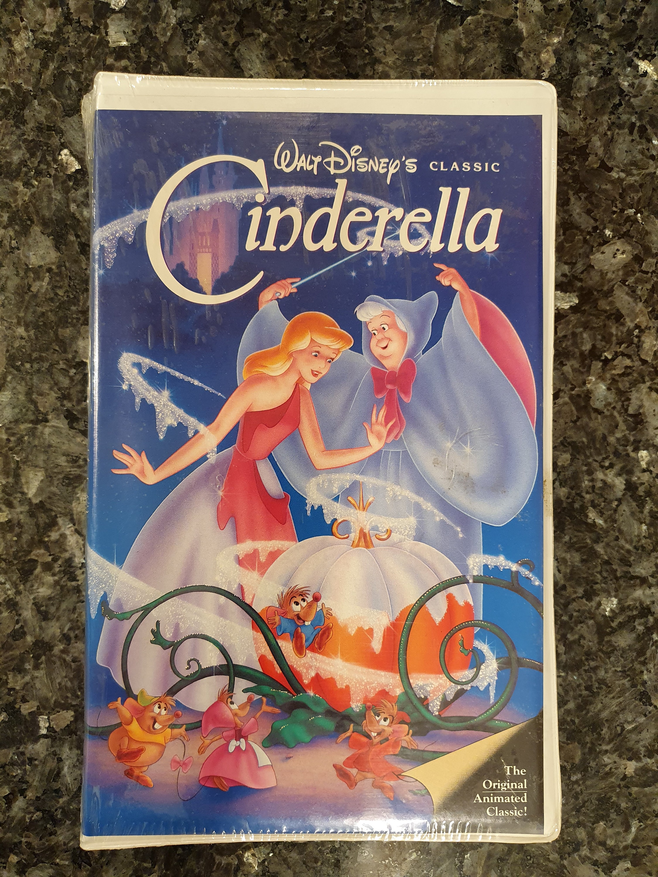 Walt Disney's Cinderella VHS New Sealed Black Diamond - Etsy UK