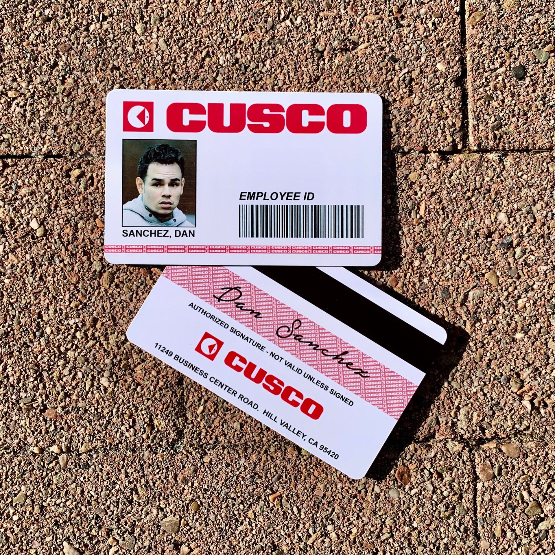 Marty Mcfly ID CARD Back to the Future Michael J Fox - Etsy Canada