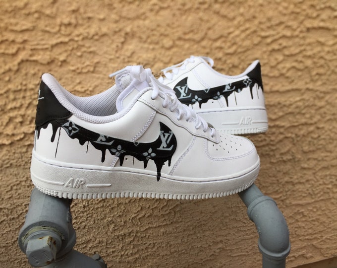 Custom AF1 drippy - Etsy