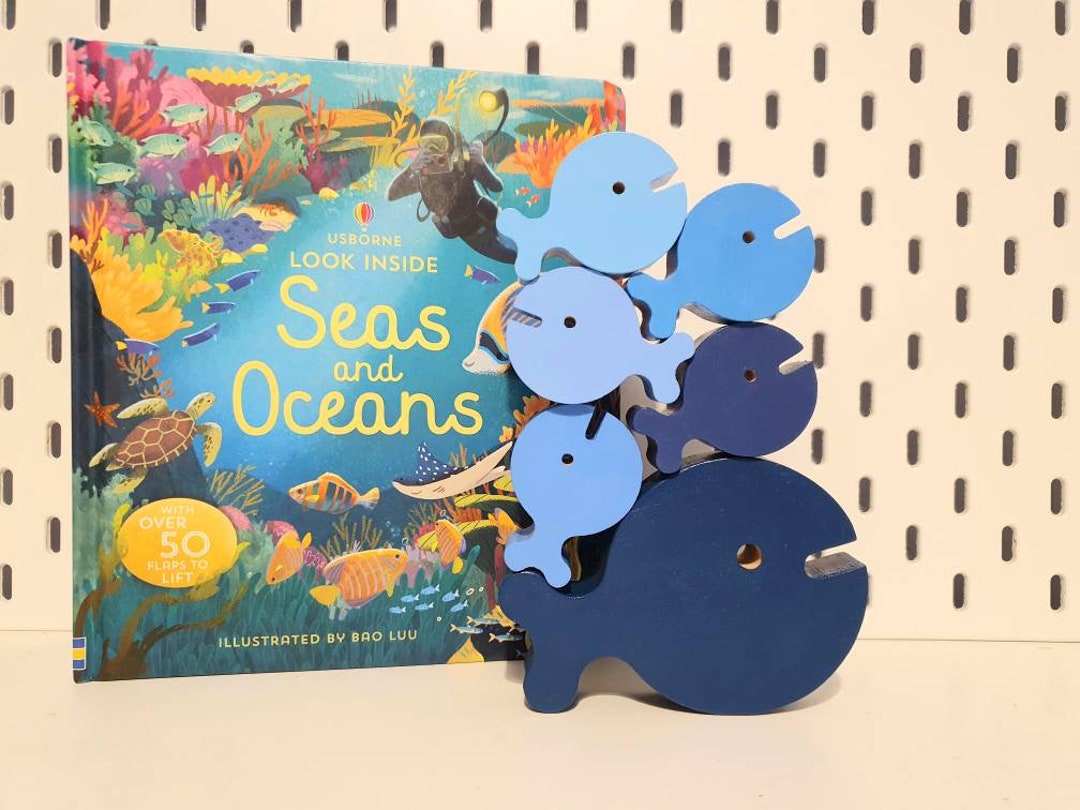 Wooden Fish Balancing Toy, Stacking Game, Nursery Decor - Etsy