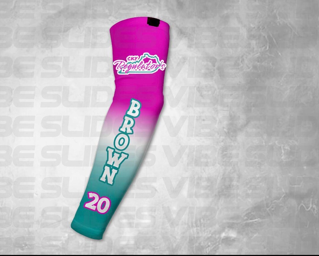 REGULATORS Team ONLY Arm Sleeves Custom Sport Baseball Softball ...
