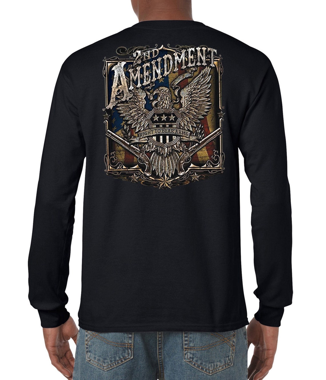 2nd Amendment Long Sleeve T Shirt Right To Bear Arms It Unisex Etsy