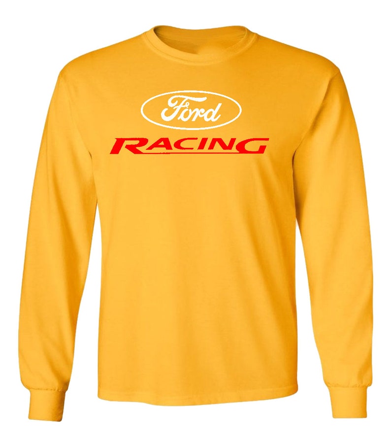 Ford Racing Long Sleeve Shirt Ford Racing Team Long Sleeve - Etsy
