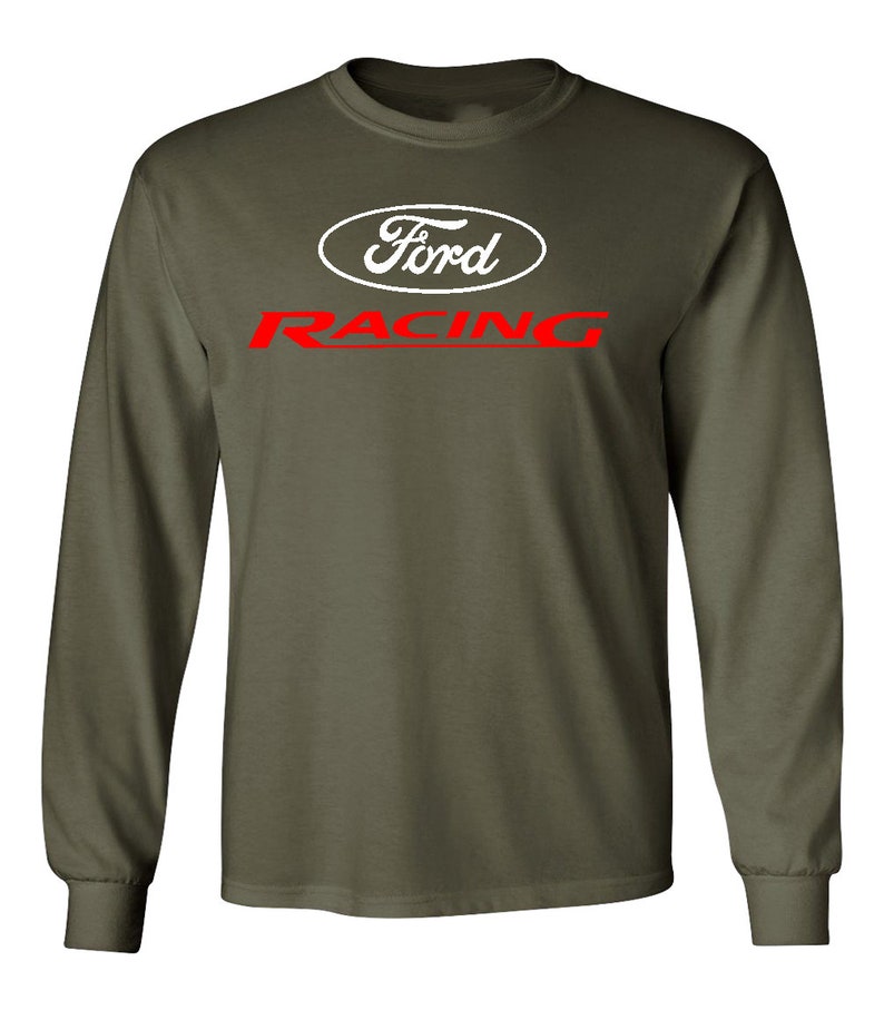 Ford Racing Long Sleeve Shirt Ford Racing Team Long Sleeve - Etsy