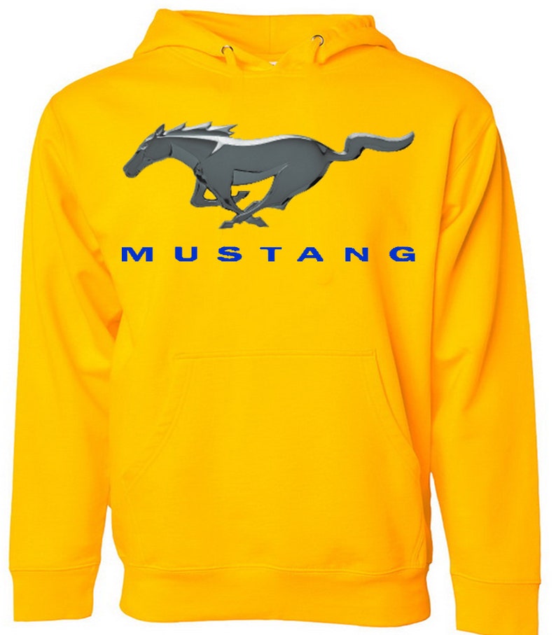 Ford Mustang Pullover Hoodie Mustang Pullover Hoodie - Etsy