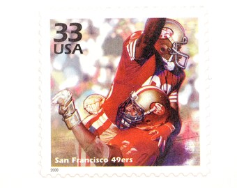 Football Nfl Stamp - Etsy