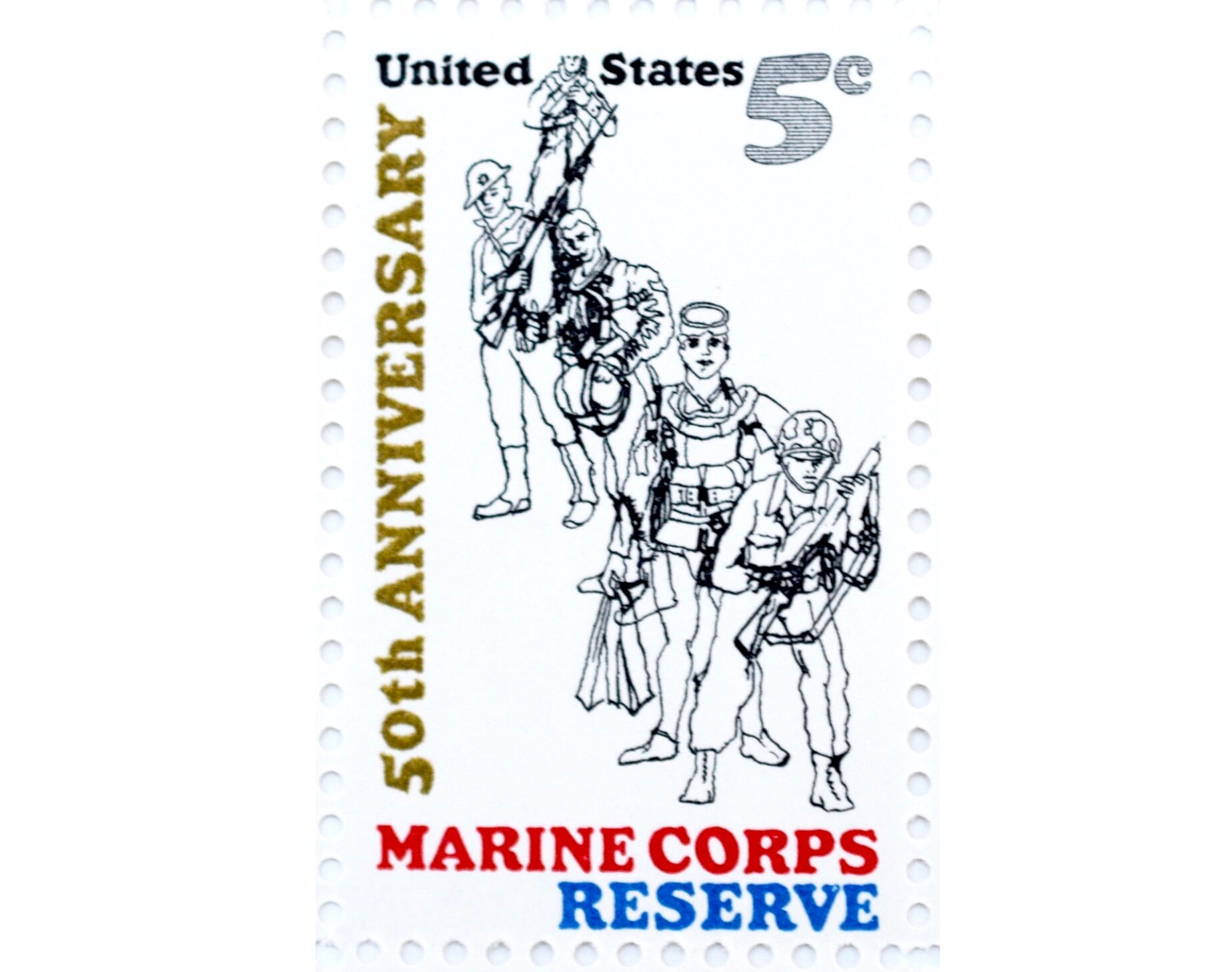 10 Vintage Marine Corps Stamps Unused U.S. Postage 1966 | Etsy