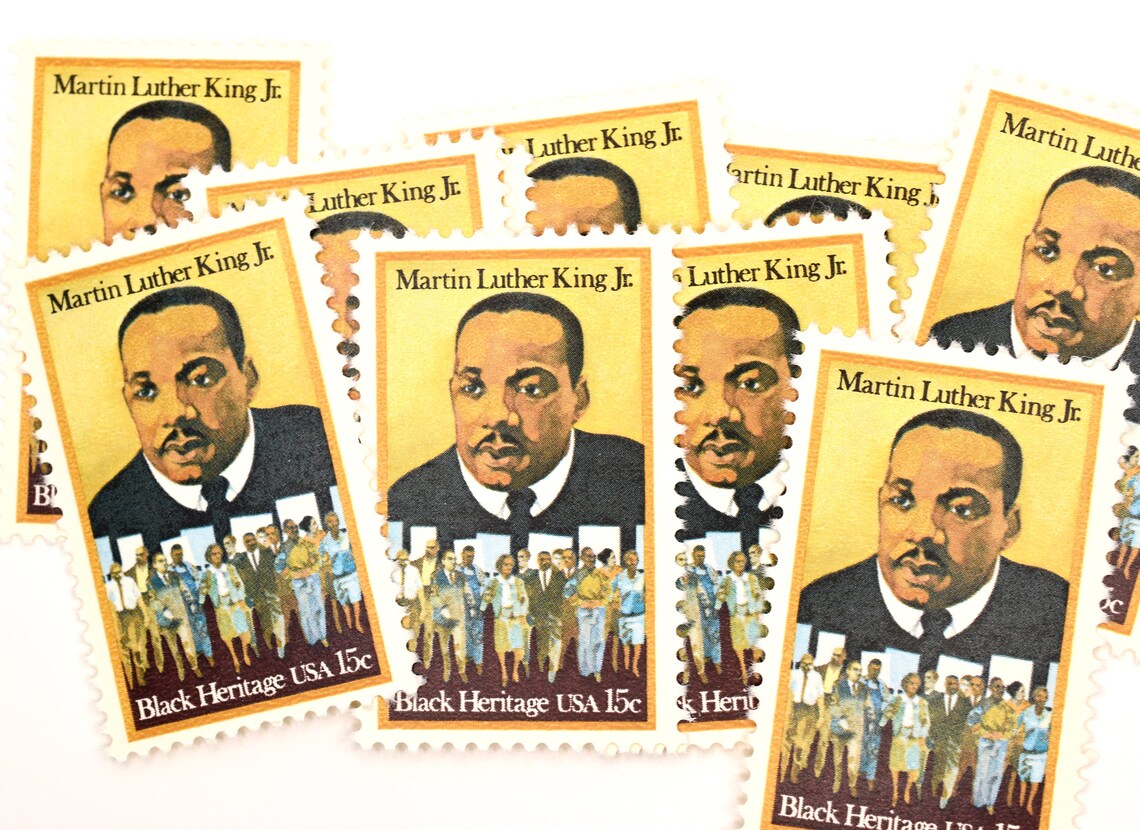 Vintage Martin Luther King Jr. Stamps Unused U.S. Postage - Etsy