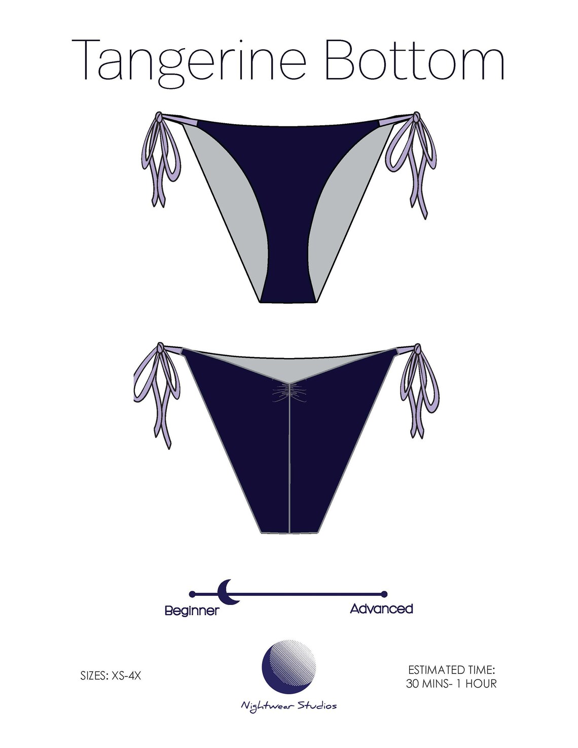 Bikini Bottom Pattern Bundle | DIY Bikini | PDF Sewing Pattern - Etsy