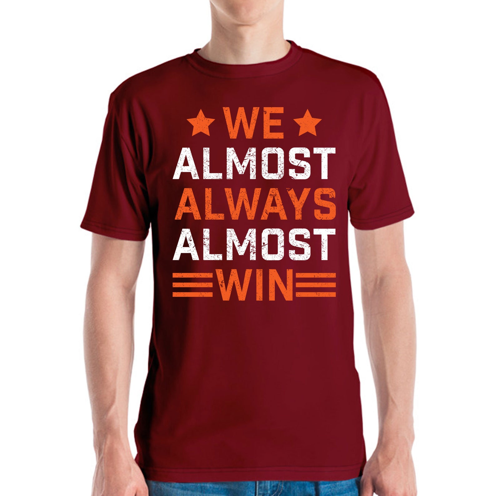 Funny We Almost Always Almost Win Football Gift School Team T-shirt - Etsy