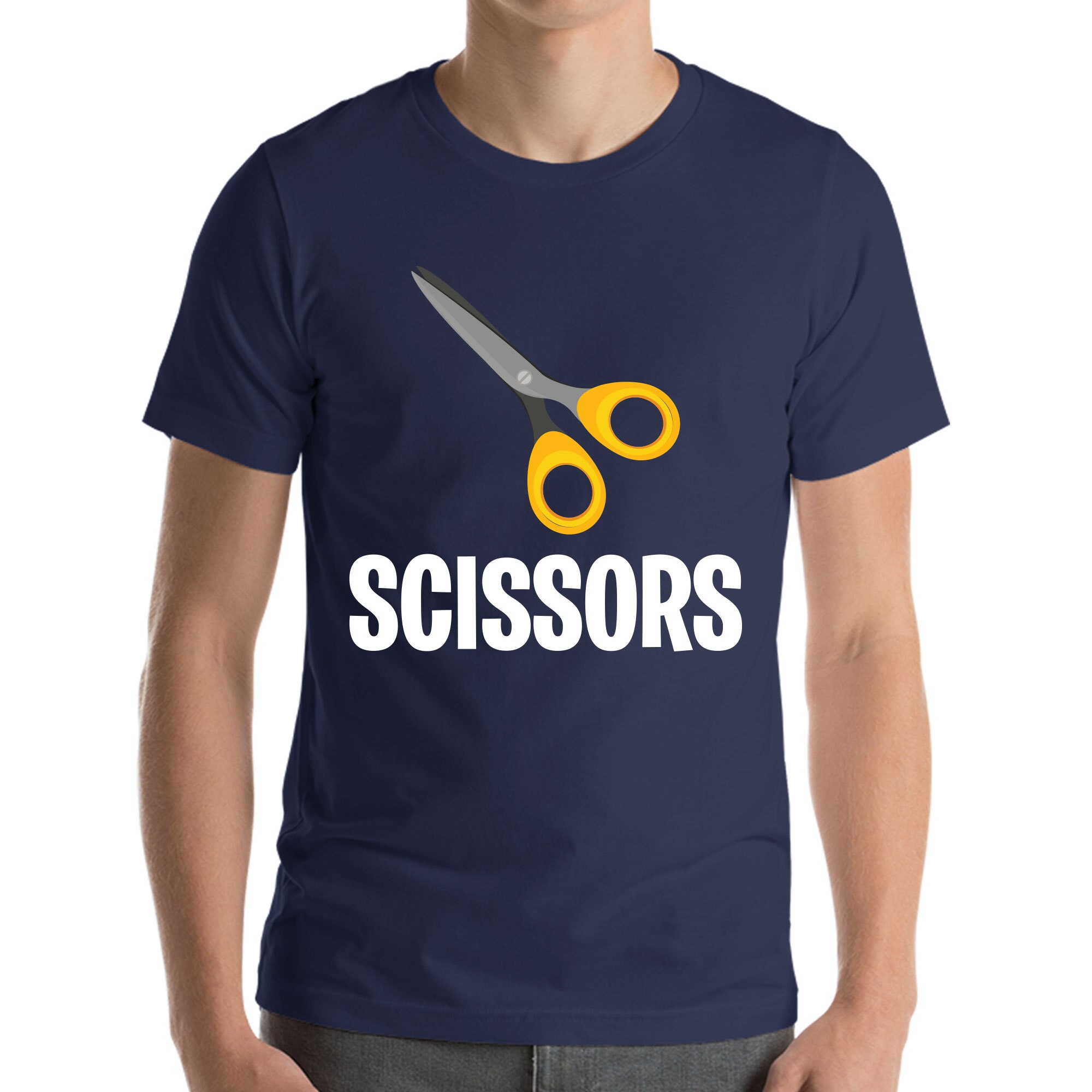 Rock Paper Scissors Shirt Group Halloween Costume T-shirt Men Women - Etsy