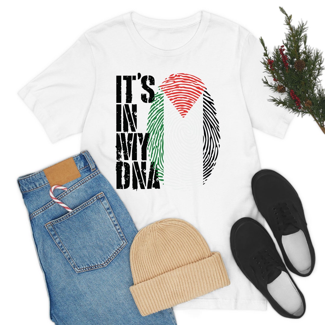 It's in My DNA Palestinian Shirt Arabic Gifts Palestine - Etsy
