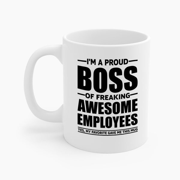Proud Boss of Awesome Employees Svg - Etsy Canada