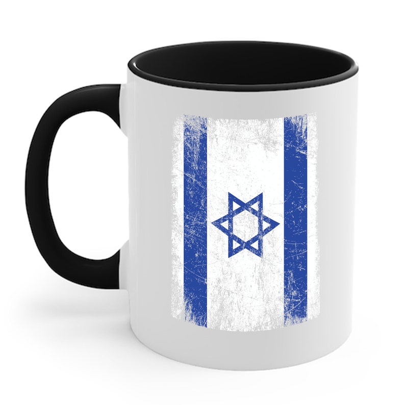 Israeli Flag Israel Jewish Star of David Jerusalem Coffee Mug - Etsy